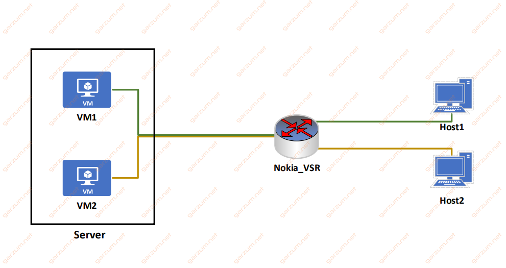 Bridging different VLANs on the Nokia VSR - WanderNets.com
