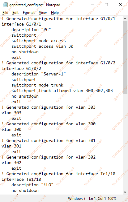 Network Config Generator - WanderNets.com