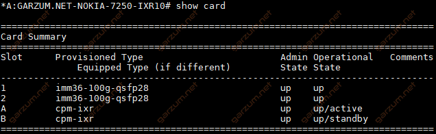 Nokia 7250 IXR-10 power-module provisioning - WanderNets.com