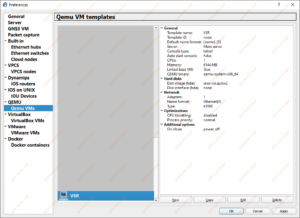 How to add and configure Nokia VSR VM in the GNS3 - WanderNets.com